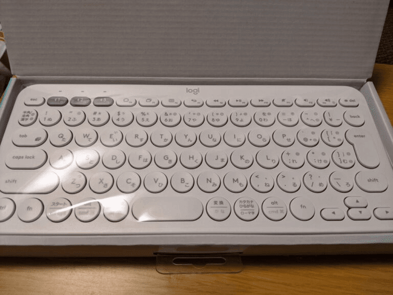 iPad Air用に購入したロジクールキーボード K380をレビュー 日本語配列非対応だがデザインと機能性でピッタリ｜おとも