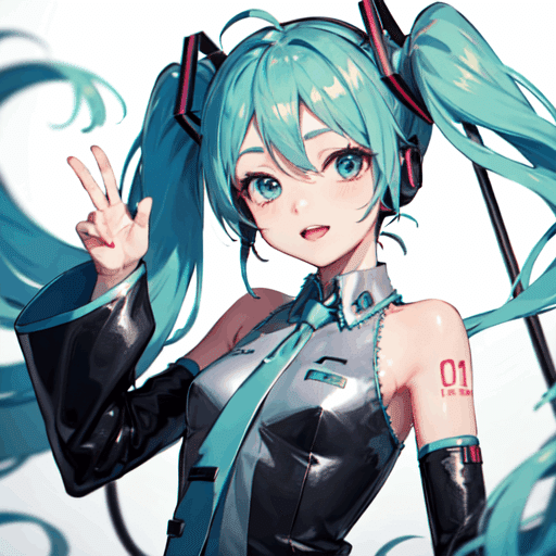 AIモデル毎のミクさん｜FX-702P