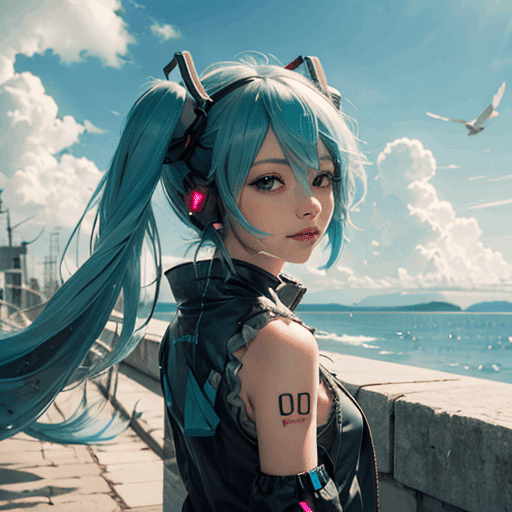 AIモデル毎のミクさん｜FX-702P