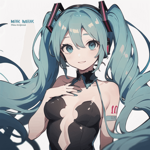 AIモデル毎のミクさん｜FX-702P