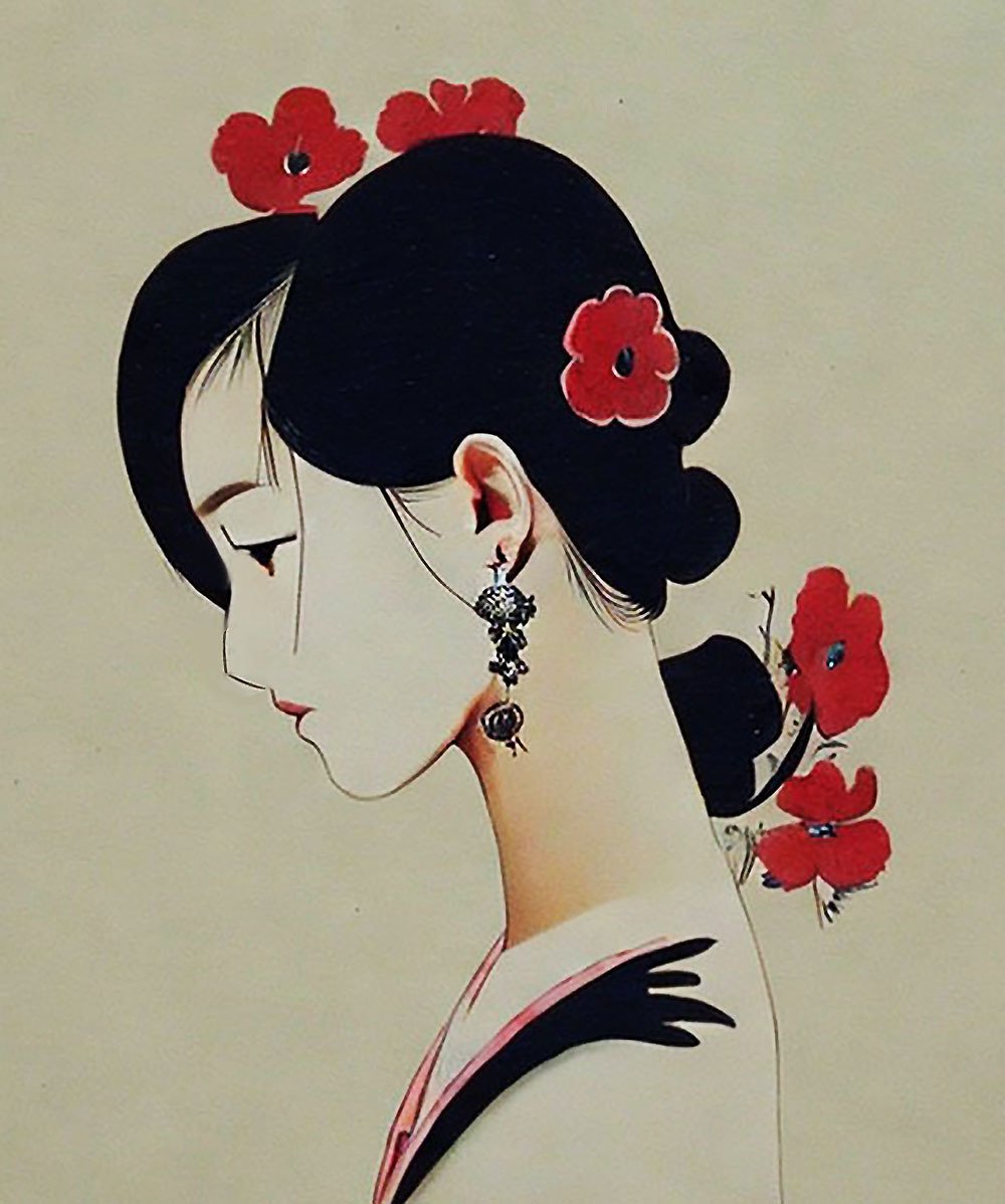 女性のイラスト、いかがですか？｜jun szk