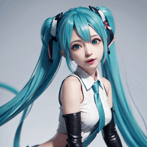 AIモデル毎のミクさん｜FX-702P