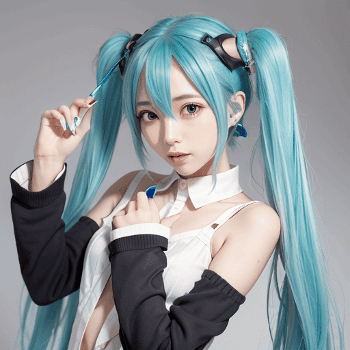 AIモデル毎のミクさん｜FX-702P