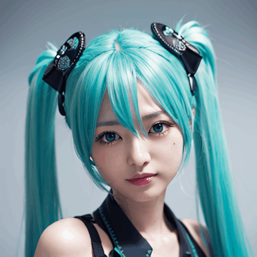 AIモデル毎のミクさん｜FX-702P