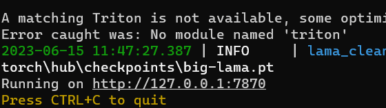 Lama-cleanerをWebUIの機能拡張タブに追加する｜juno