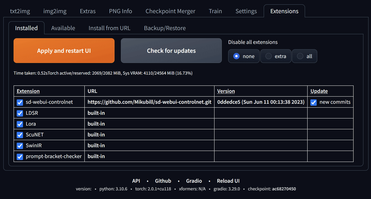 ControlNet1.1を使ってみよう！Stable Diffusion web UI への導入方法と使い方｜叢雲