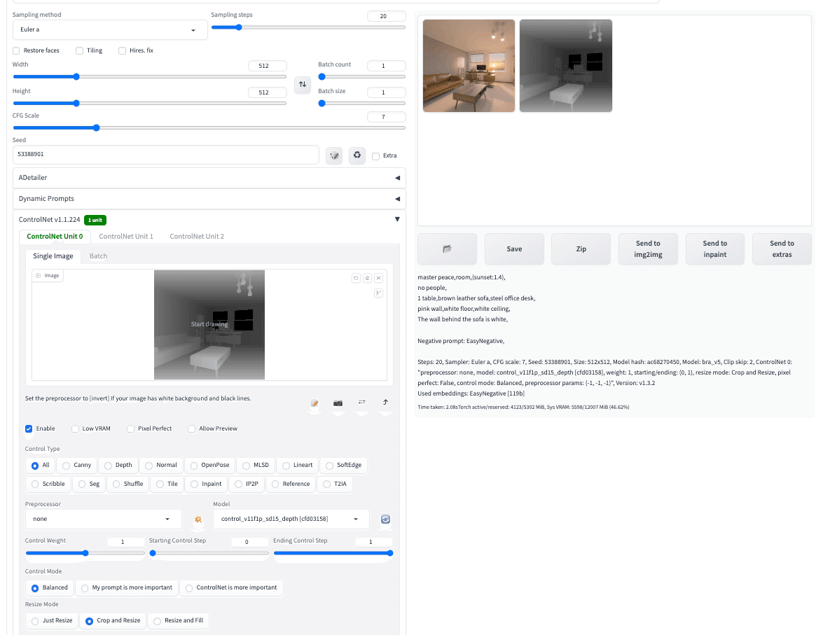 Stable Diffusionで部屋を作る その3 Unity Shaderも投入｜なすたろう