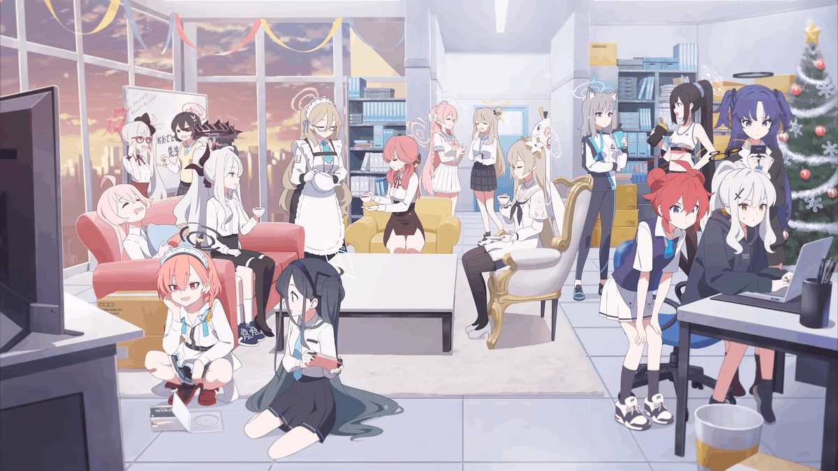 【ブルアカ】3rd PV スチル一覧｜Torii