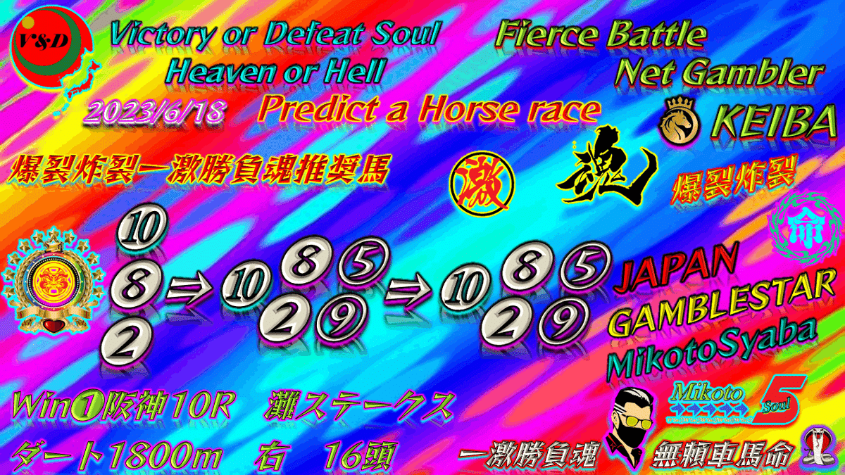 6/18 WIN5｜龍国 命