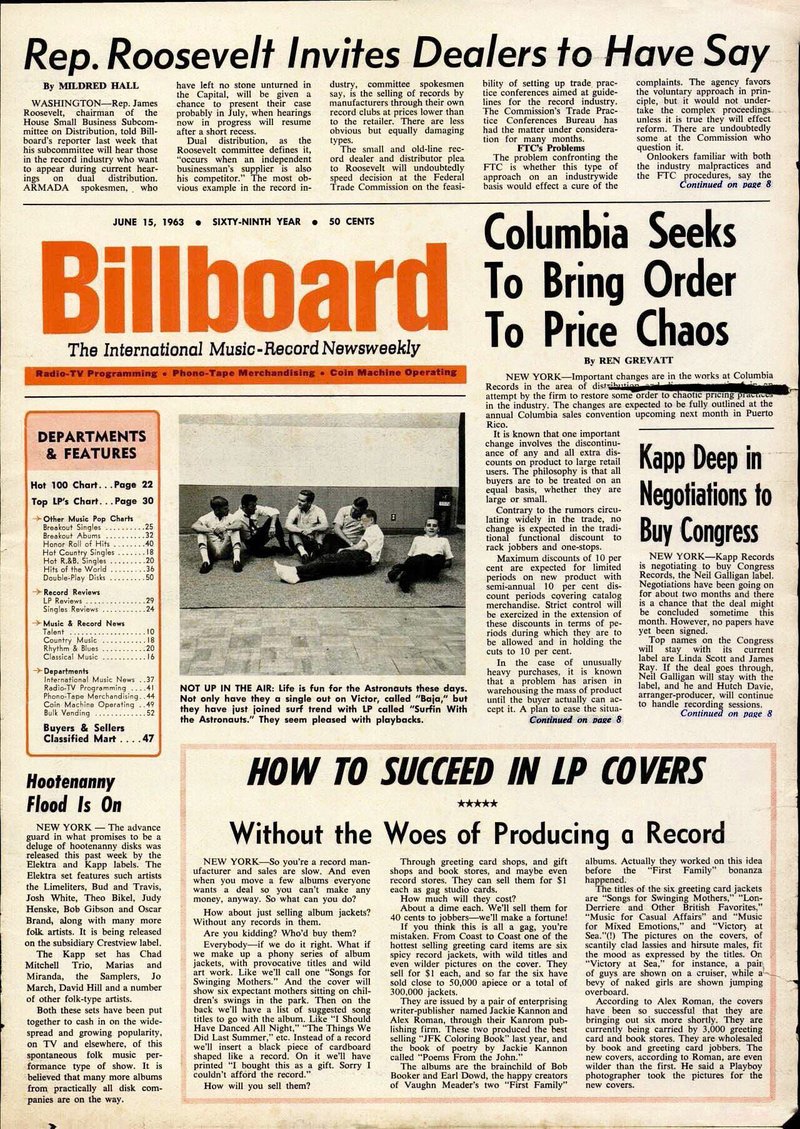 坂本九「Sukiyaki（上を向いて歩こう）」が1位になった『Billboard』1963年6月15日号周辺を読む｜bxjp