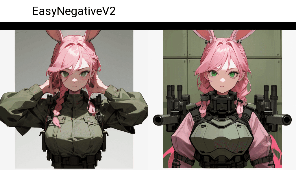 【クオリティ調整】EasyNegativeV2の使い方と検証【Stable Diffusion】｜雑多にノウハウをまとめるアカウント