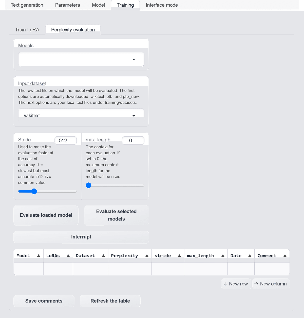 text-generation-webui の 設定項目まとめ｜npaka