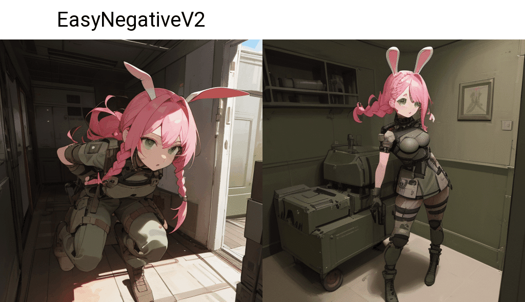 【クオリティ調整】EasyNegativeV2の使い方と検証【Stable Diffusion】｜雑多にノウハウをまとめるアカウント