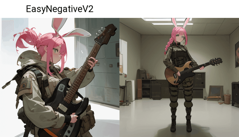 【クオリティ調整】EasyNegativeV2の使い方と検証【Stable Diffusion】｜雑多にノウハウをまとめるアカウント