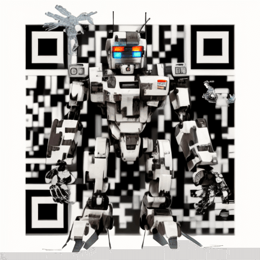 Generated QR code by Stable Diffusion with ControlNet ｜koji