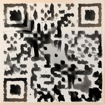 Generated QR code by Stable Diffusion with ControlNet ｜koji