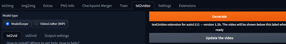 Stable Diffusionで高クオリティ―動画生成、zeroscope_v2の使い方｜AI部