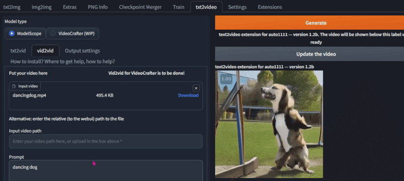 Stable Diffusionで高クオリティ―動画生成、zeroscope_v2の使い方｜AI部