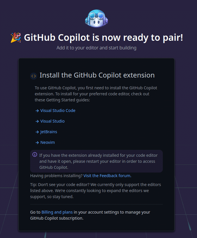 GitHub Copilotをセットアップしてみました。｜Digital Mike (ときどきエンジニア、ときどき研究者)