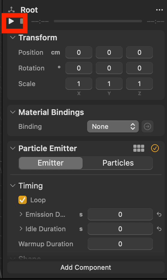 【SwiftUI+RealityKit】 Apple Vision Pro (visionOS) Reality Composer Pro でパーティクルを作成する方法｜Sadao Tokuyama