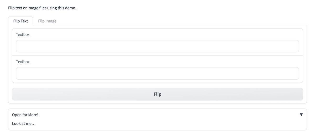 gradio 入門 (3) - Blocks｜npaka