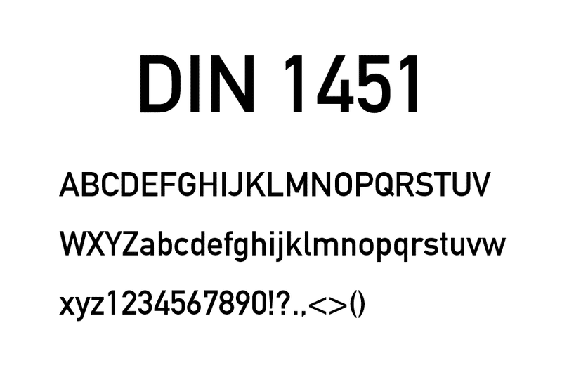 FF DINという書体（DIN Nextと違いも）｜しじみ ｜デザインを語るひと