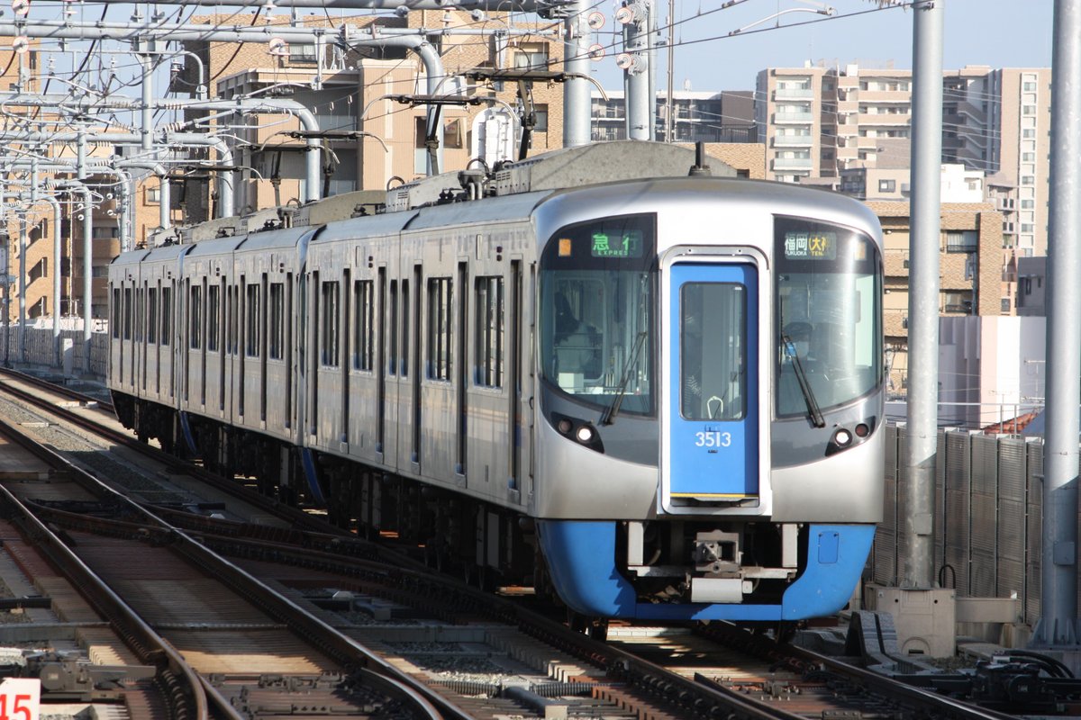 西鉄で爆誕した超レア電車を撮ってきた｜はるまき