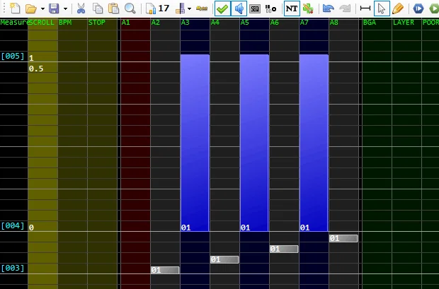 BMS Chart Presentation and SCROLL Basics｜name94