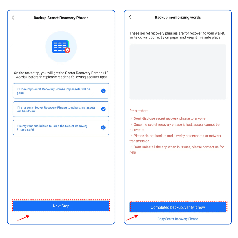 Suiのウォレットを作ろう！ │ ウォレットを作成/インポートする方法｜TokenPocket (トークンポケット) 公式