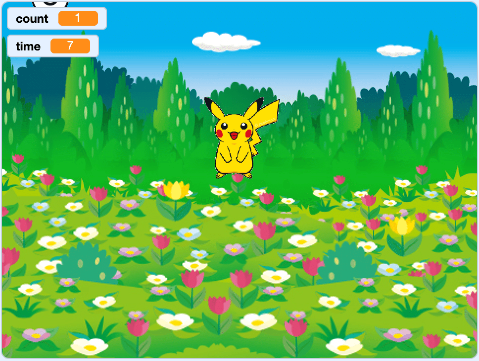 ポケモン素材使ったScratch｜coderdojoisehara