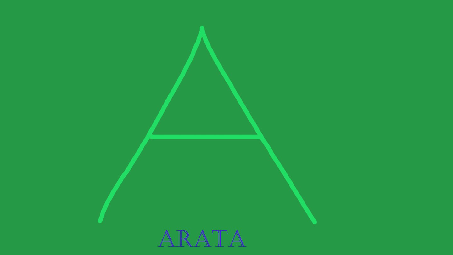 私、「ARATA」の旗｜ARATA