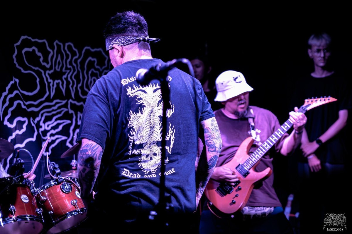 SAIGAN TERROR - UNTOPIA SEA TOUR 2023 w/KRUELTY Text by H8MONGER｜H8MONGER