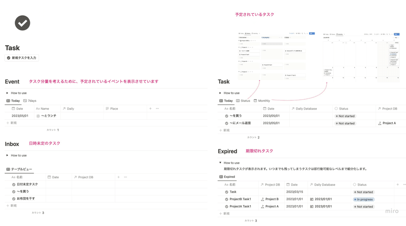 Notionを手帳化する！日・週・月のログをまとめるNotion Journal テンプレート（テンプレ10点＋おまけ）｜rie | Notion手帳