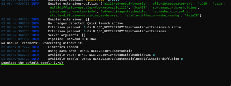 【SD.Next】の導入方法と所感【vladmandic/automatic】｜はかな鳥