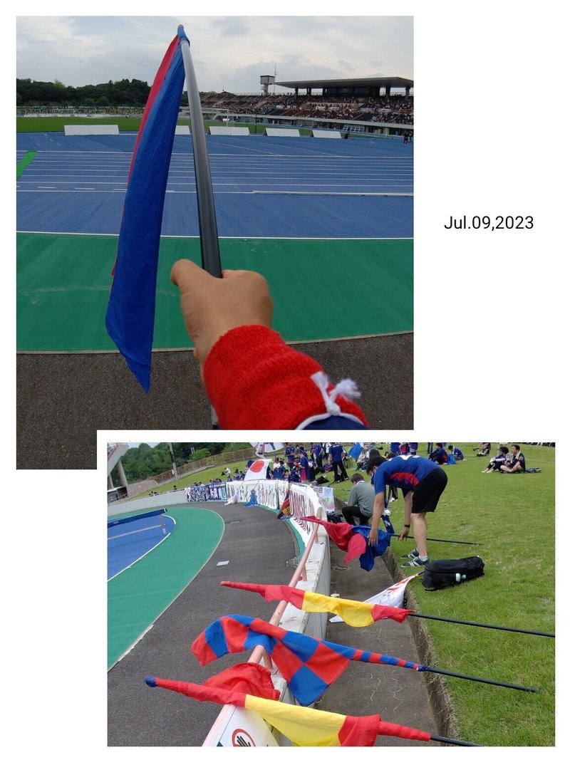 奈良クラブ【外野の観戦記（vsFC岐阜）R5.7.10】｜外野のガヤおじさん⚽🦌