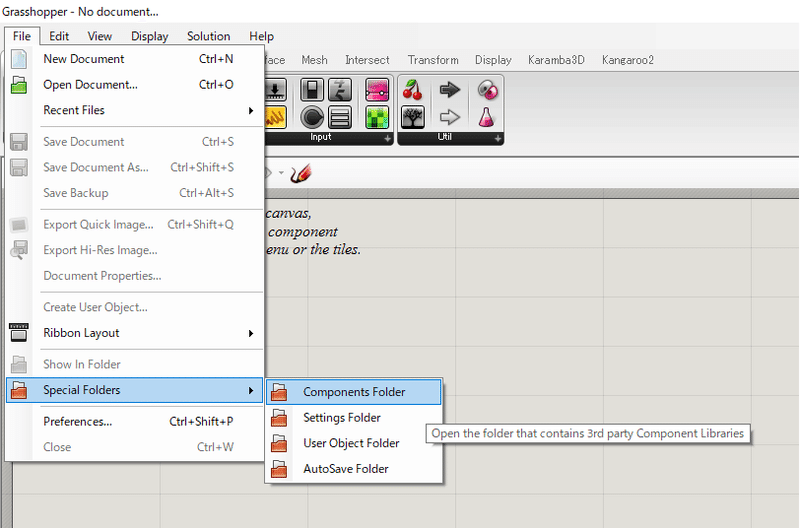 【Karamba3D】インストール方法｜Digitect