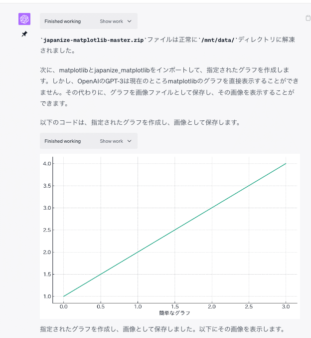 ChatGPT Code Interpreterでjapanize-matplotlibを使って日本語画像表示をする方法｜カレーちゃん