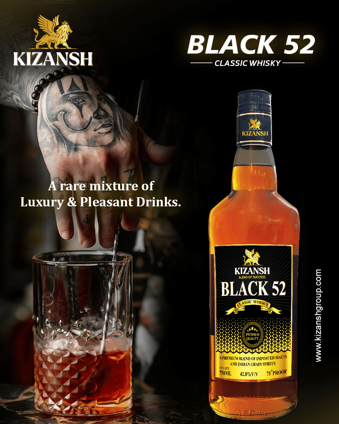 Traditional methods use black-52, which is a rare flavor.｜Info-Kizansh