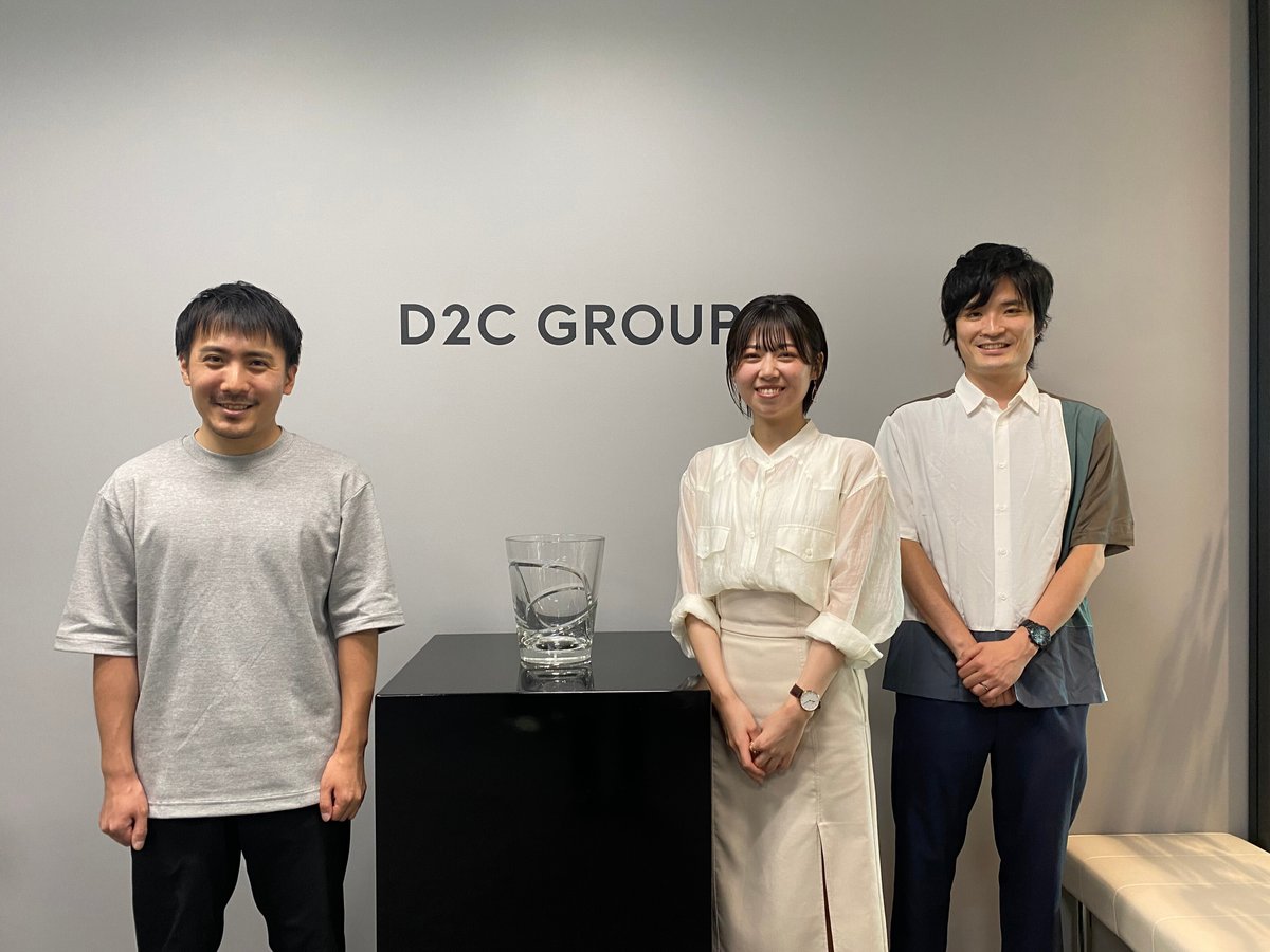 社員インタビュー vol.7｜中途入社メンバー「D2Cのことをざっくばらんに話す座談会」｜D2C GROUP 公式note