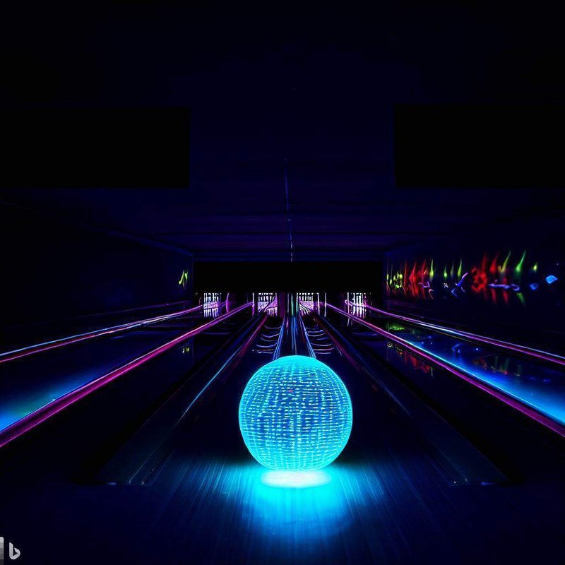 近未来的｜ボーリング・レーン｜posufai