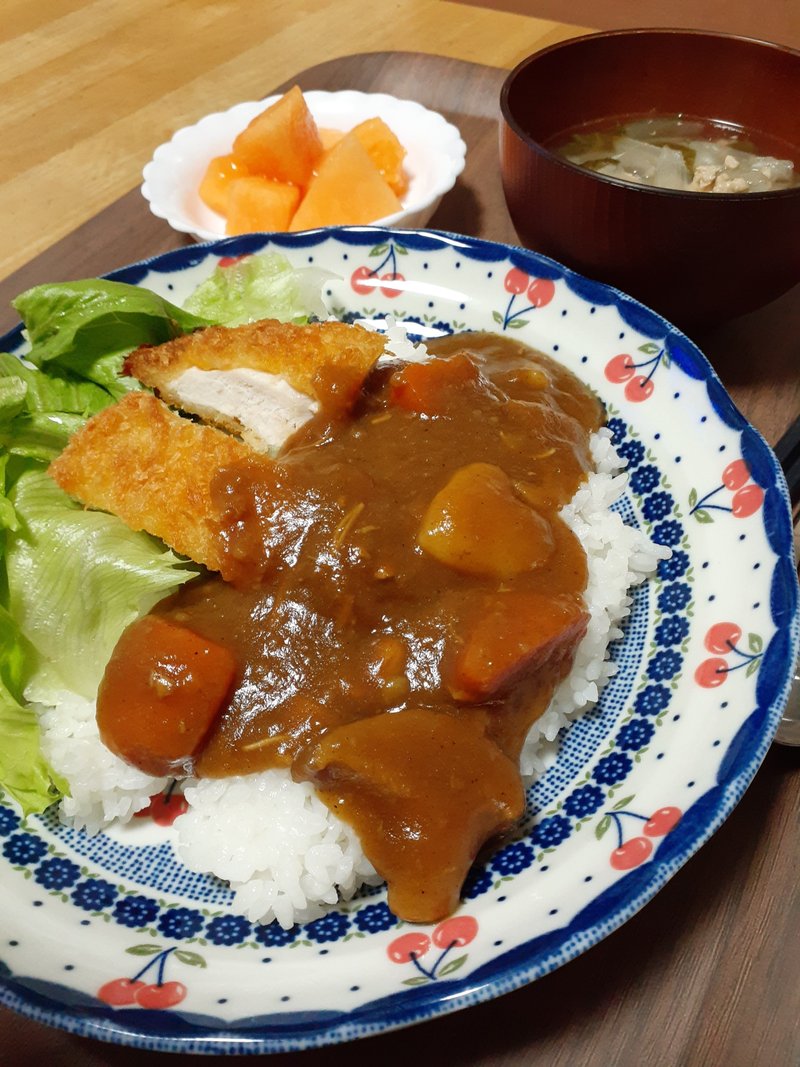 『カツカレー』(塩分2.0g)｜guttyo