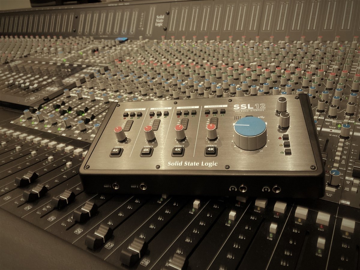 SSL12 オーディオインターフェース 特徴まとめ｜SSL Japan (Solid State Logic)