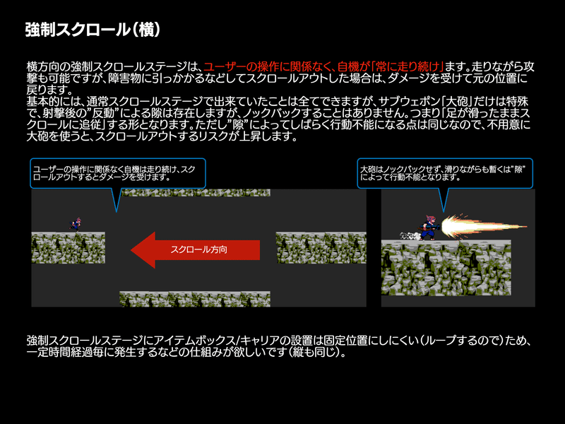 [ステージ]強制スクロール [Stage]Forced Scroll｜picopico256