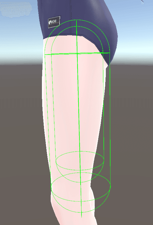 PhysBoneでスカートの貫通対策をする Ver2｜霧島みけ