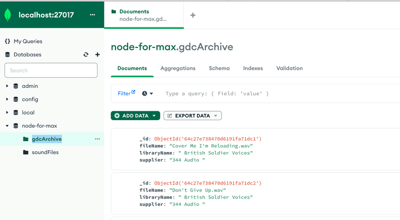 Node For Max ③ ~MongoDBと接続する~｜nao