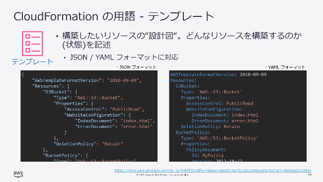 【動画メモ】AWS CloudFormation#1 基礎編【AWS Black Belt】｜keita