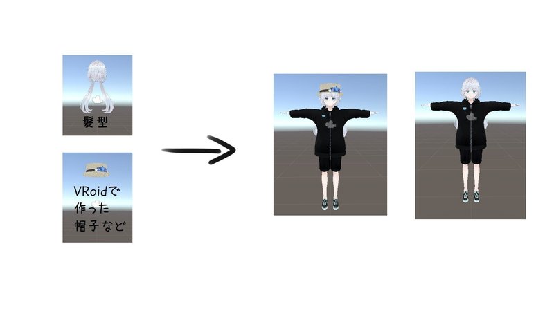 【VRChat】VRoidアバターに着せ替えを仕込みたい！早着替えしたい！！ 前編｜Rose