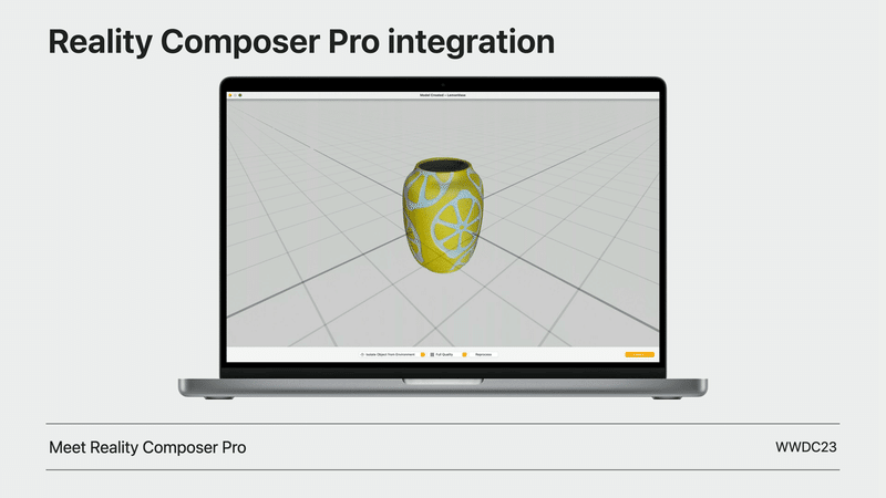 Reality Composer Proでフォトグラメトリ #WWDC23｜shu223