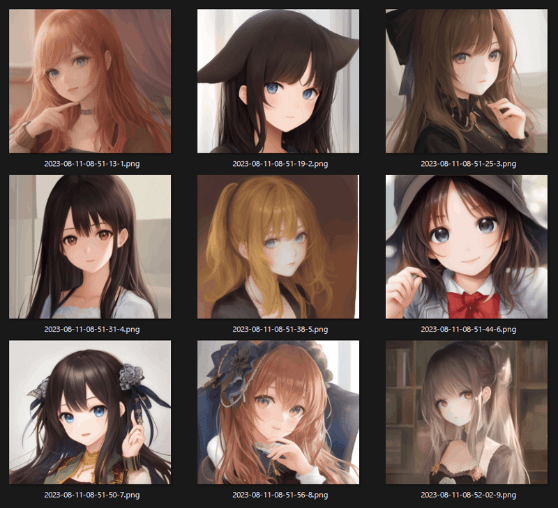 AI絵。LoRAってシンプルでいいね。｜k1togami