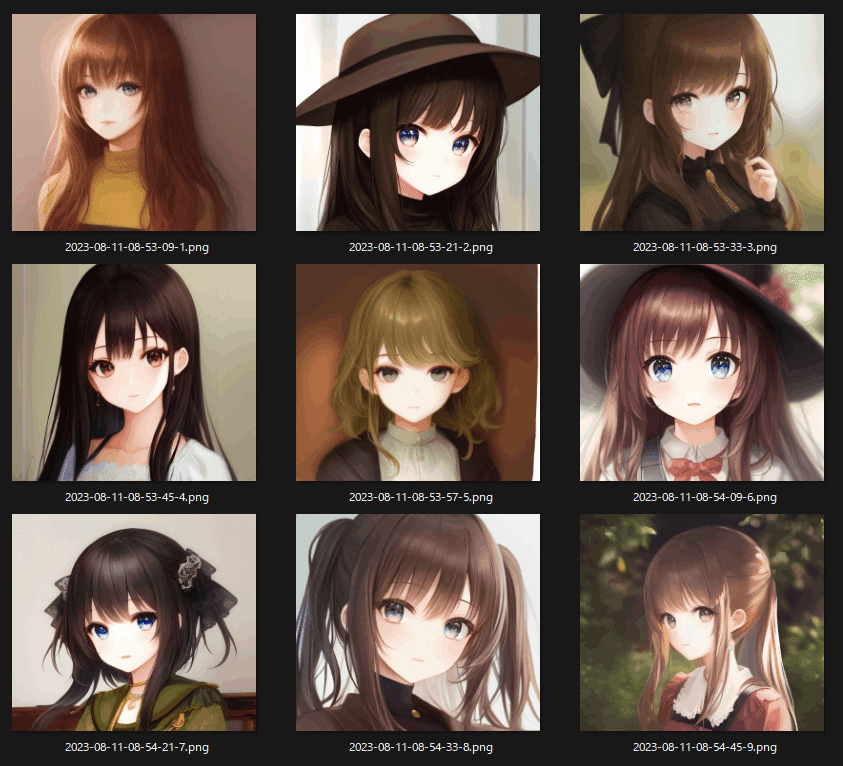 AI絵。LoRAってシンプルでいいね。｜k1togami